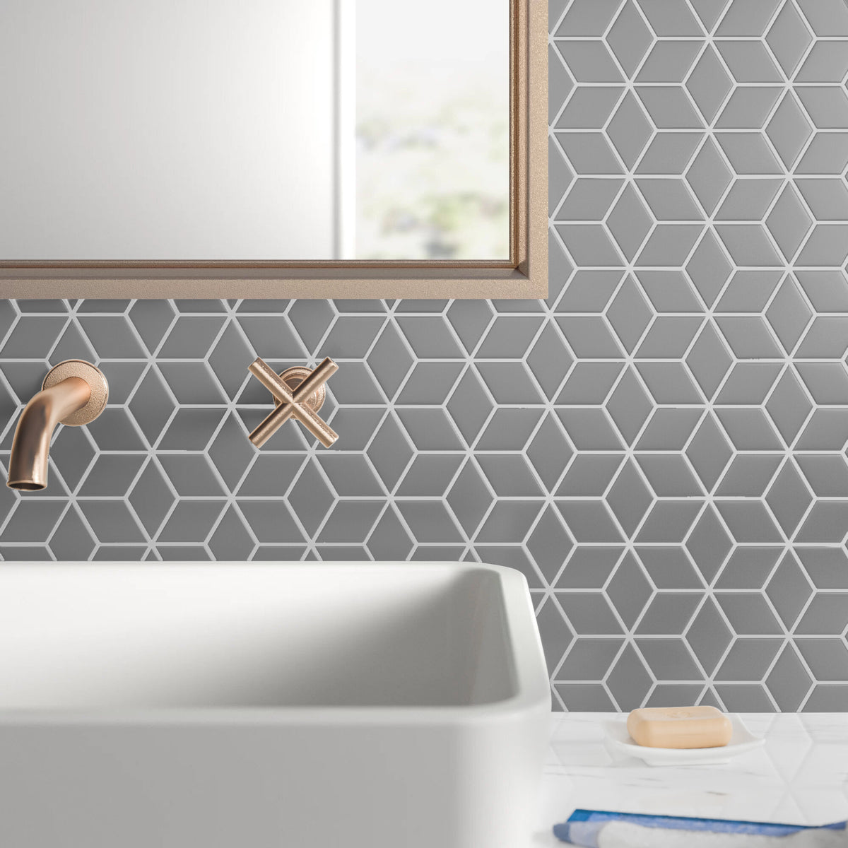 Porcelain Mosaic Tiles – Sapphirus Stone & Tile Inc. | Elegant Wall ...