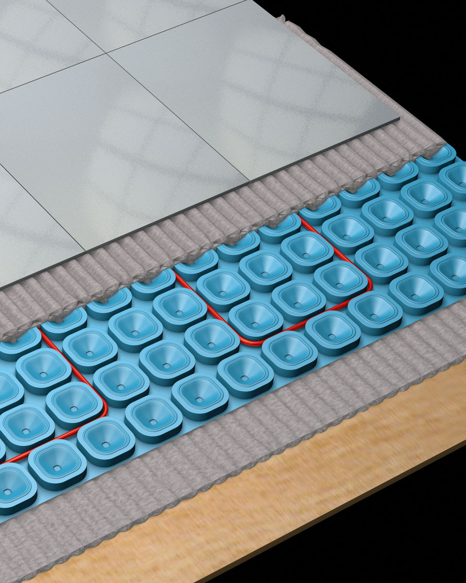 Mapei - Mapeheat Membrane Lightweight Uncoupling, Crack-Isolation & Wa ...